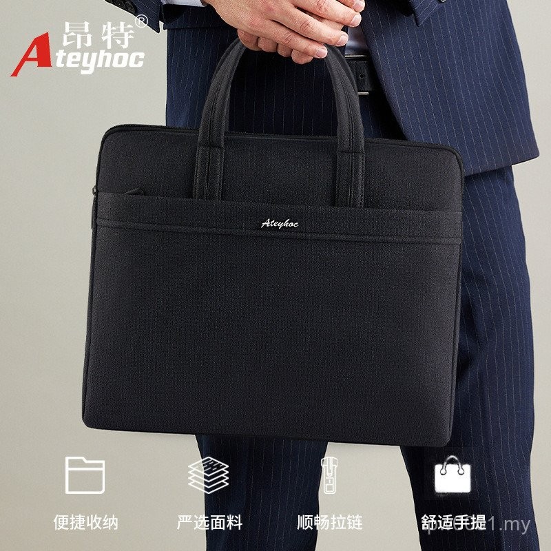 Angte 842 Conference beg dokumen Zipper kalis air Laptop Bag urusan ...