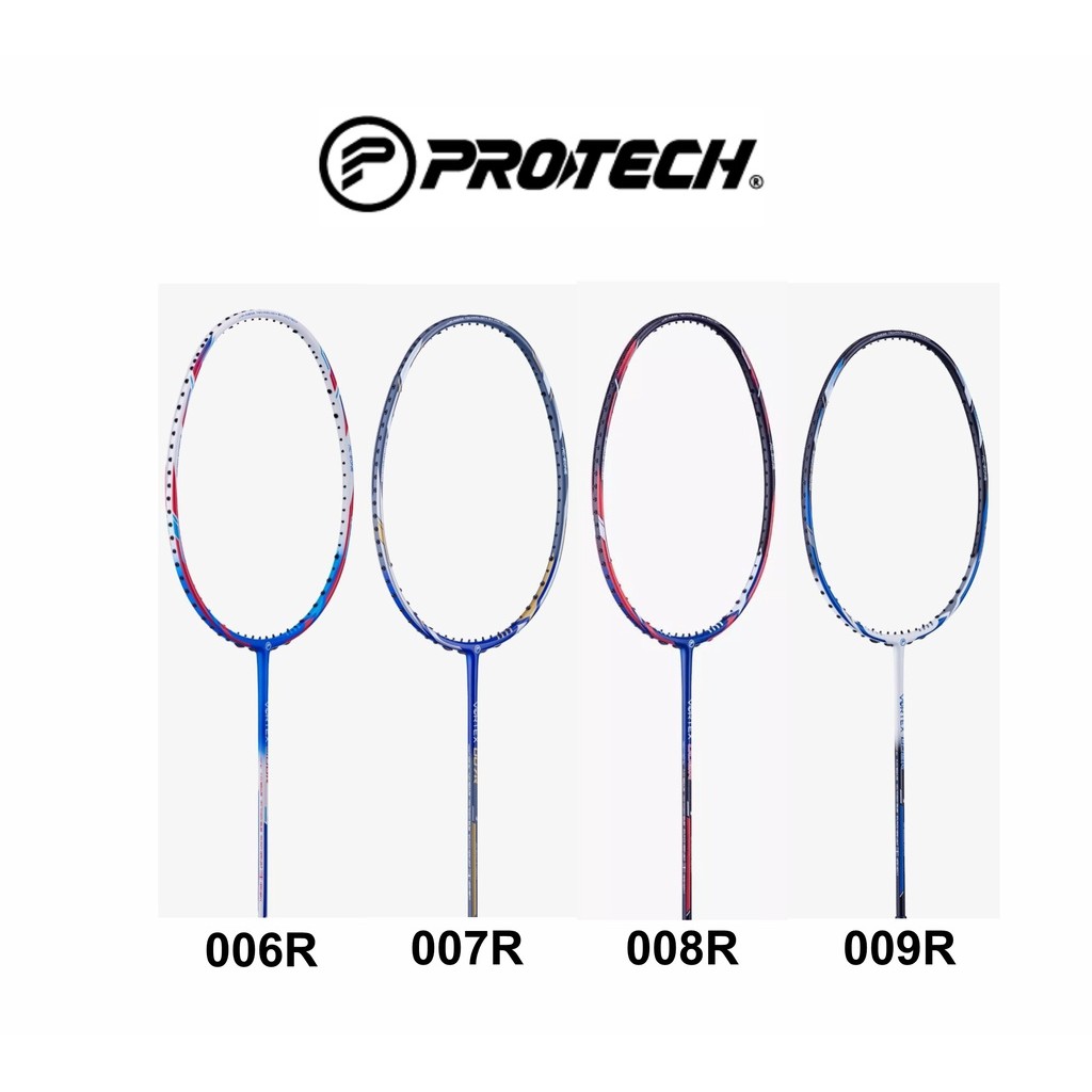 PROTECH Badminton Racket - Vortex 006R/007R/008R/009R (MAX 35LBS) (FREE ...