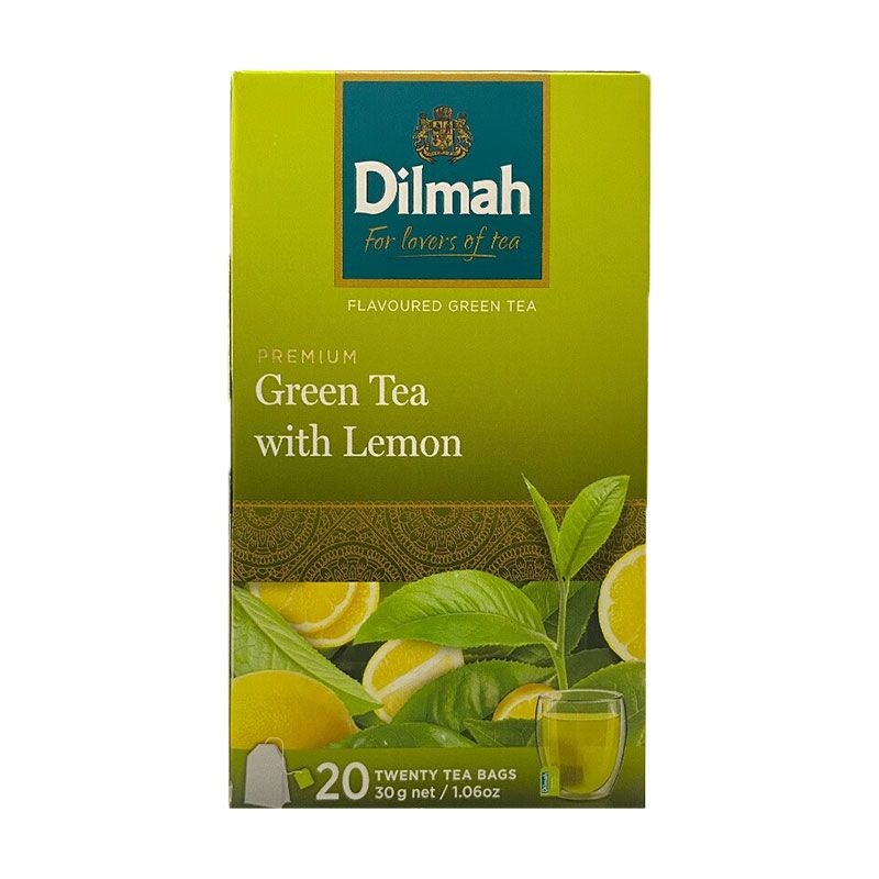 Dilmah Dilmah Dilmah Imported Lemon Flavor Green Tea 1.5g * 20 Tea Bags ...