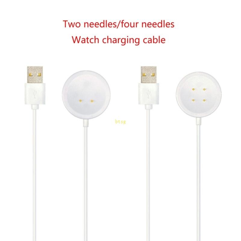 BT Magnetic Charging Cable 2 pin 4 pin Watch Charging Cord for 8 9 ...