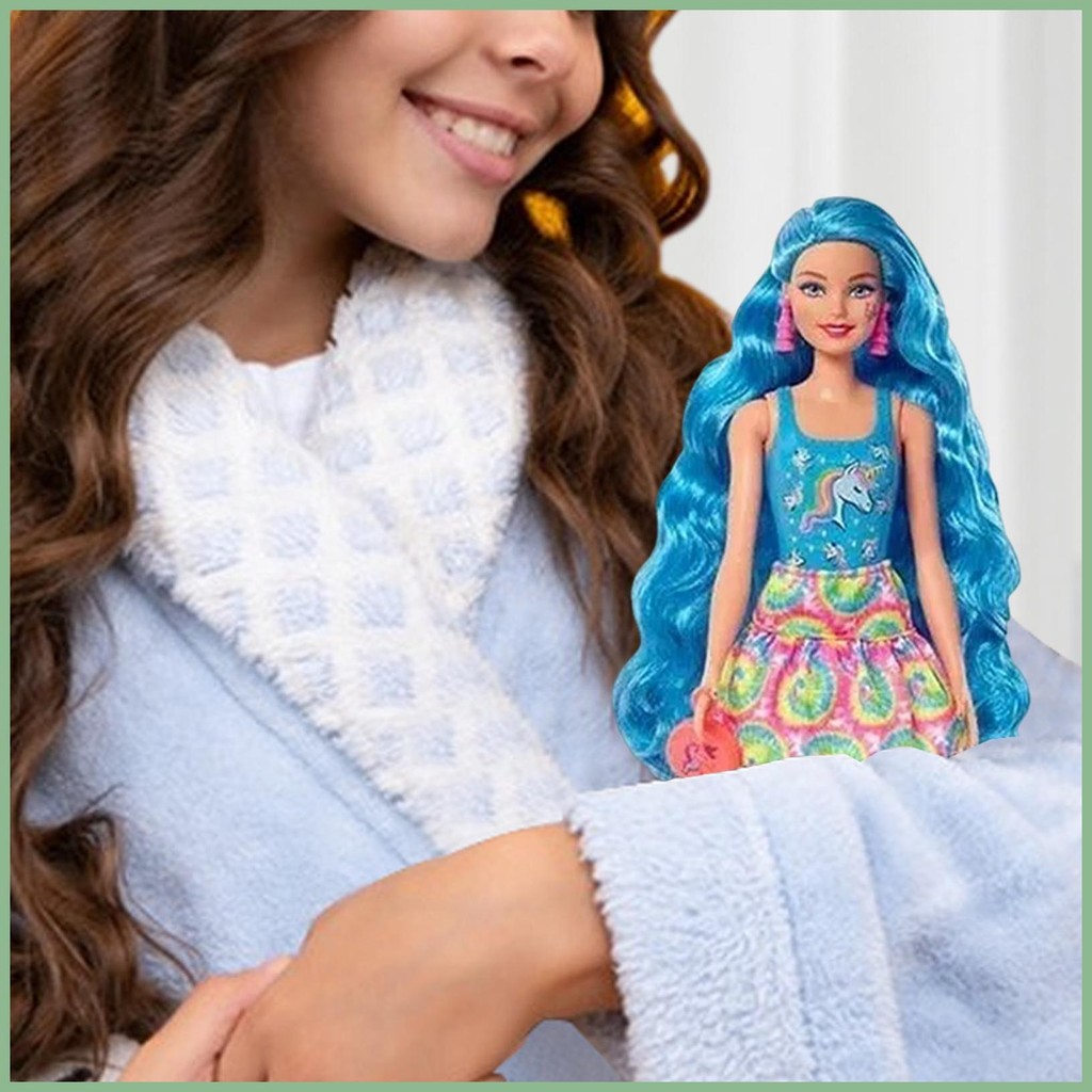 Doll Change Color in Water Mini Interactive Play Hands-On Toy Joint ...