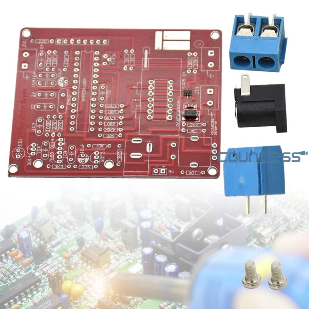 GM328 Transistor Tester Diode Cap ESR Volt Freq Meter DIY PWM Signal ...