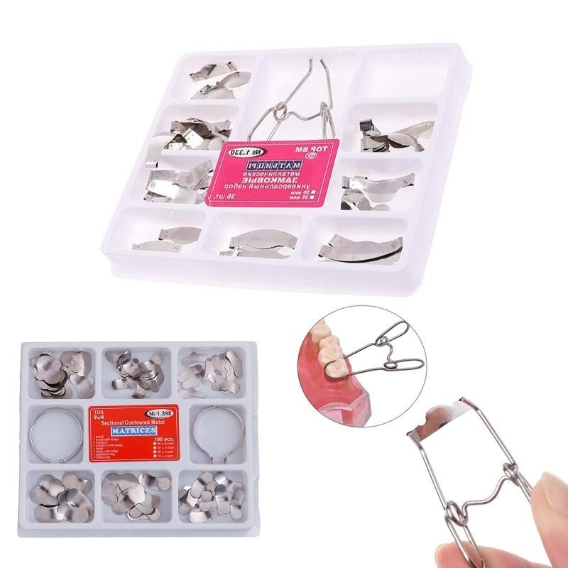 Dental Matrix Band Matrix Tofflemire Restorative Tool Universal Matrix ...