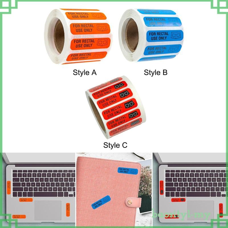 [BaositybfMY] 500 for Rectal Use Only Stickers 500 Labels Per Roll ...