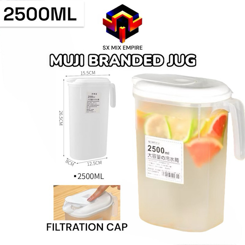 Innohut 2.5L Jag Air Plastik Water Jug Plastic Jug Botol Air Panas ...