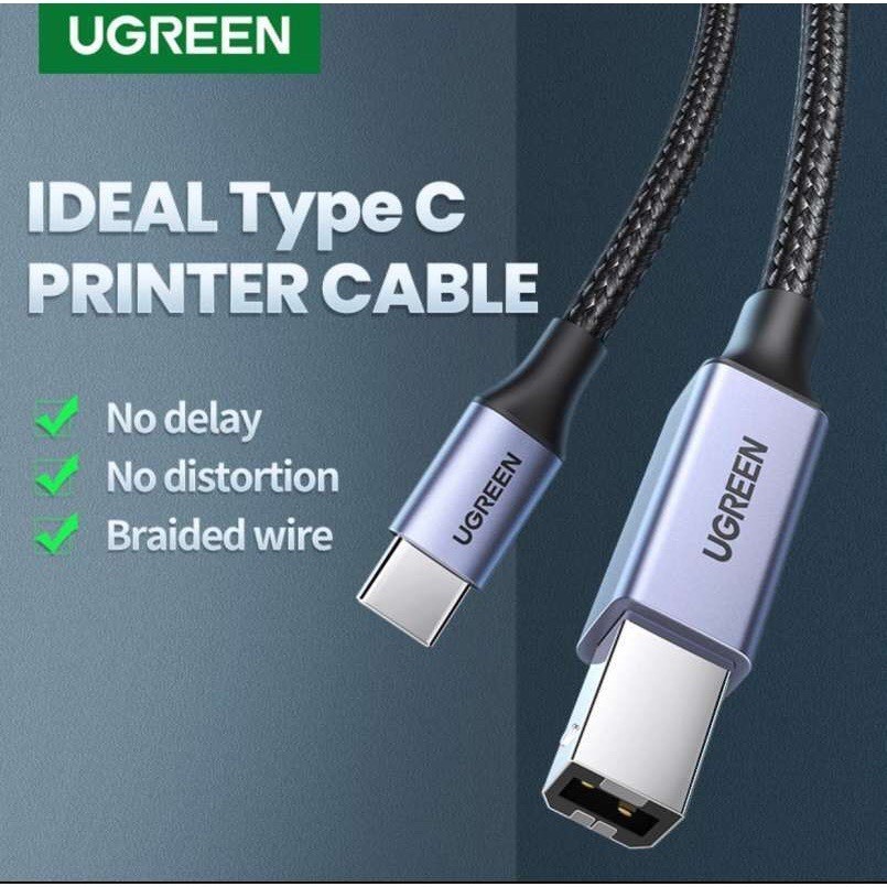 Usb Type-C to USB Type-B printer cable 1M, 2m, 3m long, covered with ...