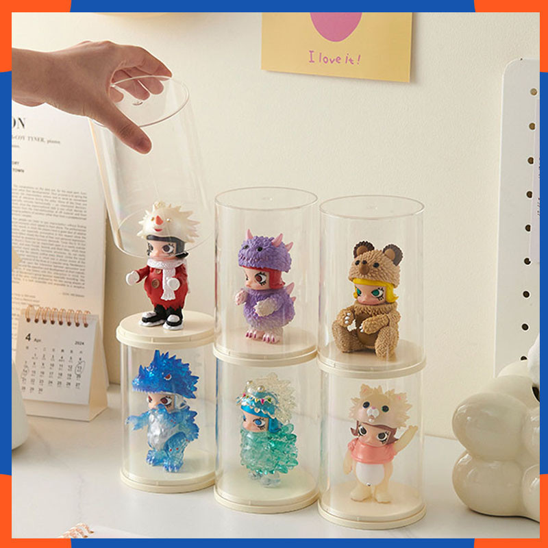 Blind Box Storage Acrylic Single Doll Display Box Dustproof Transparent ...