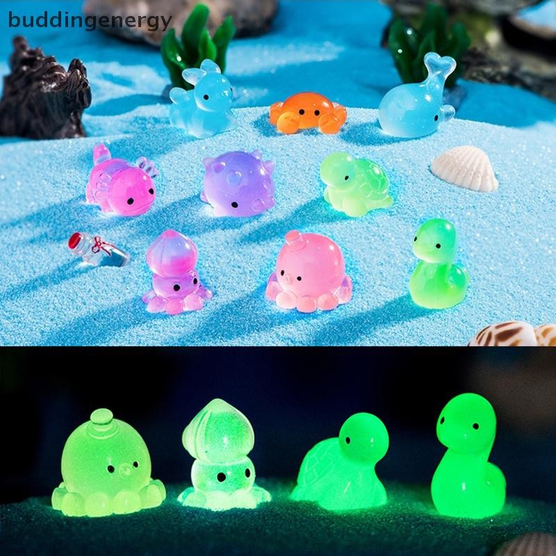 {BUDDI} Mini Luminous Marine Animals Figurine Dolphin Crab Octopus Sea ...