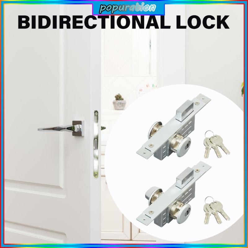 POP Double Sided Lock Set for Double Swing Doors Double Access Door ...