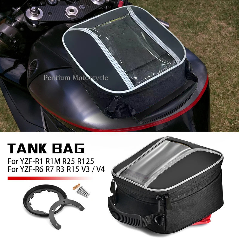 Fuel Tank Bag For YAMAHA YZF-R7 R6 R1 R1M R25 R3 R125 R15 V3 R15 V4 Motorcycle Bags Luggage ...