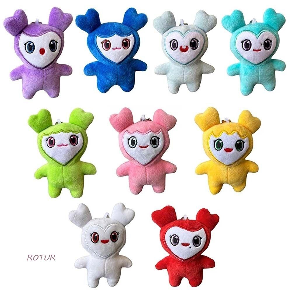 ROTUR TWICE Momo Keychain Momo Lovely Cute Cartoon Plush Toy Key Chain ...