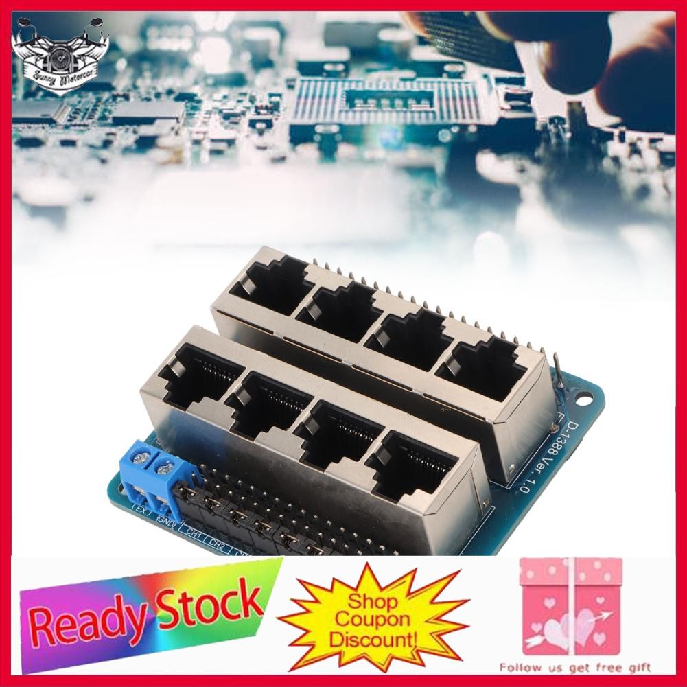 Sunnyhousess GPIO Board PCB 8 RJ45 Ports Professional High Performance ...