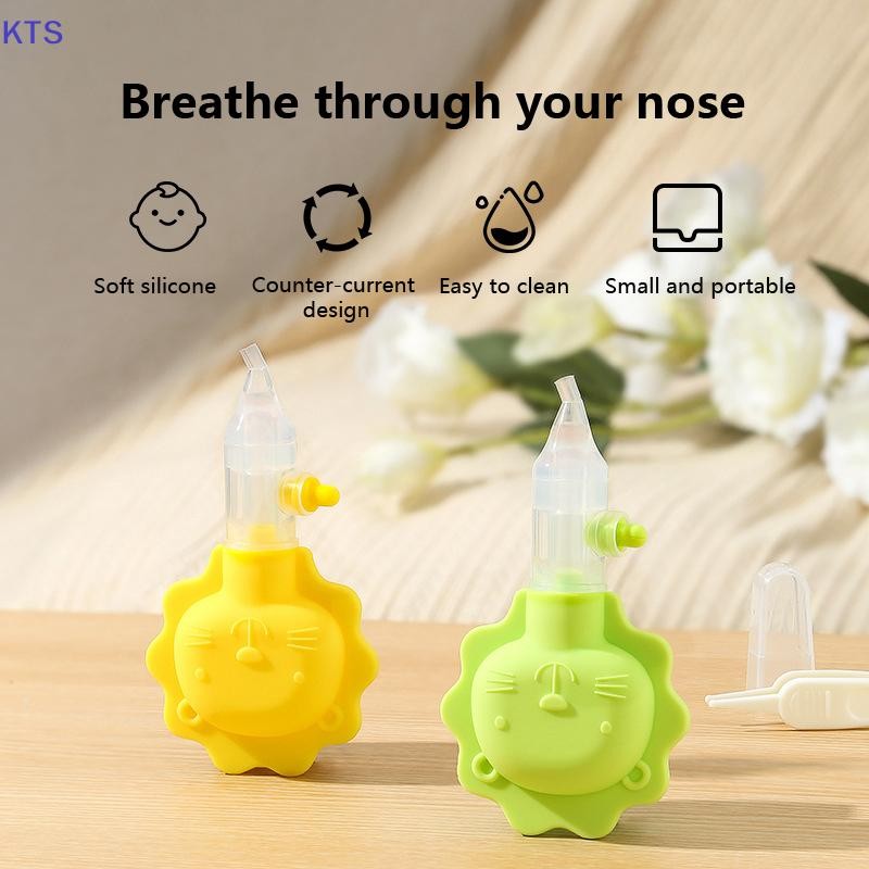 KTS Silicone New Born Baby Safety Nose Cleaner Vacuum Suction Children ...