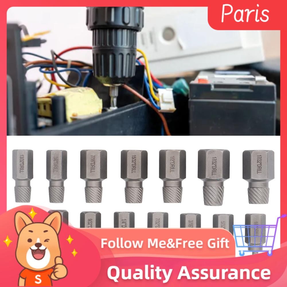 Superparis Screw Extractor Set Easy Out Bolt Fast Wear Resistant Hex ...