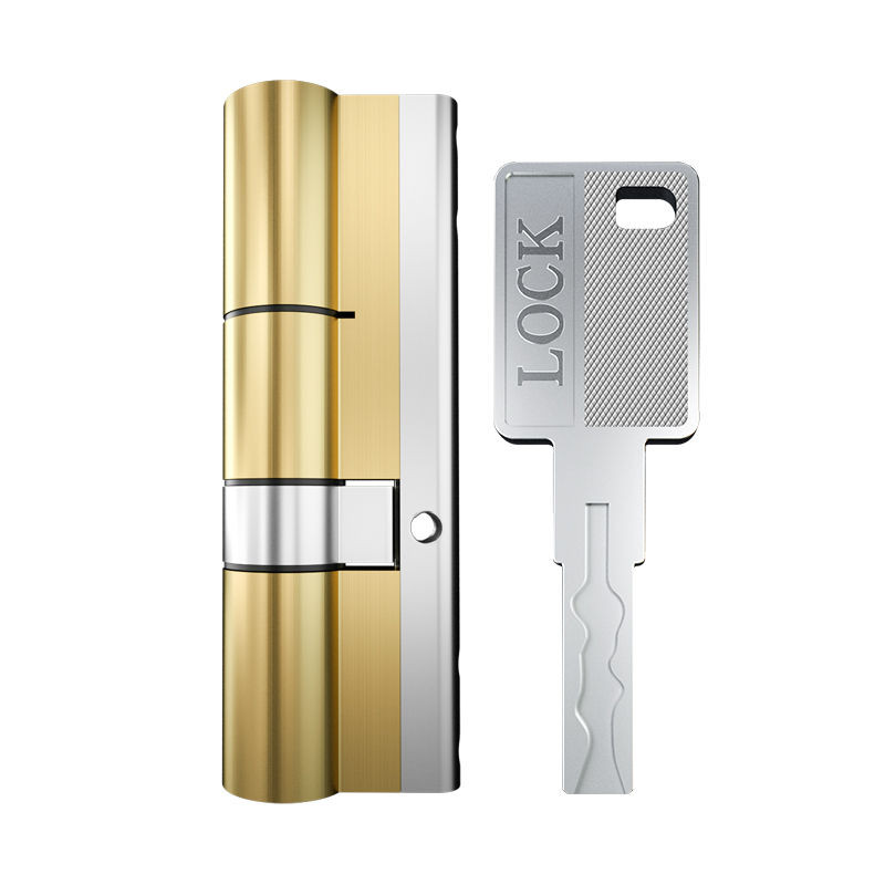 Comfortable Anti-theft Door Lock Cylinder All Copper Lock Cylinder Door ...