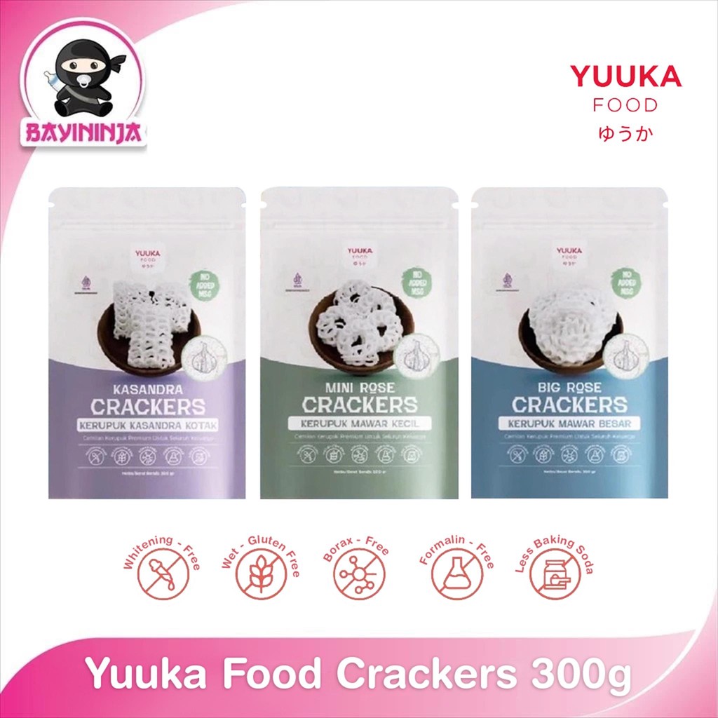 Yuuka Food Crackers Crackers 300 g | Shopee Malaysia
