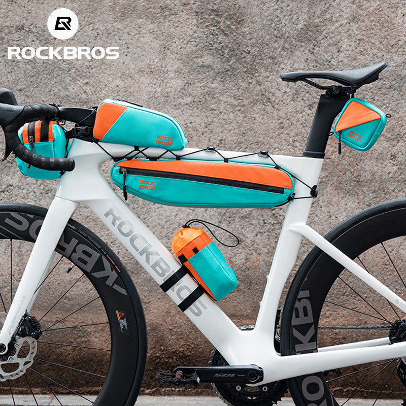 ROCKBROS Bicycle Bag Combination Group Cycling Front Frame / Top Tube ...