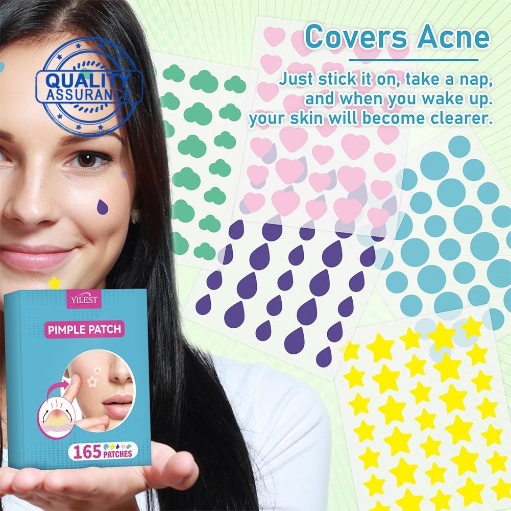 Cloud Shape Acne Stickers Cover Acne Marks Hydrocolloid Acne Skin Cute ...