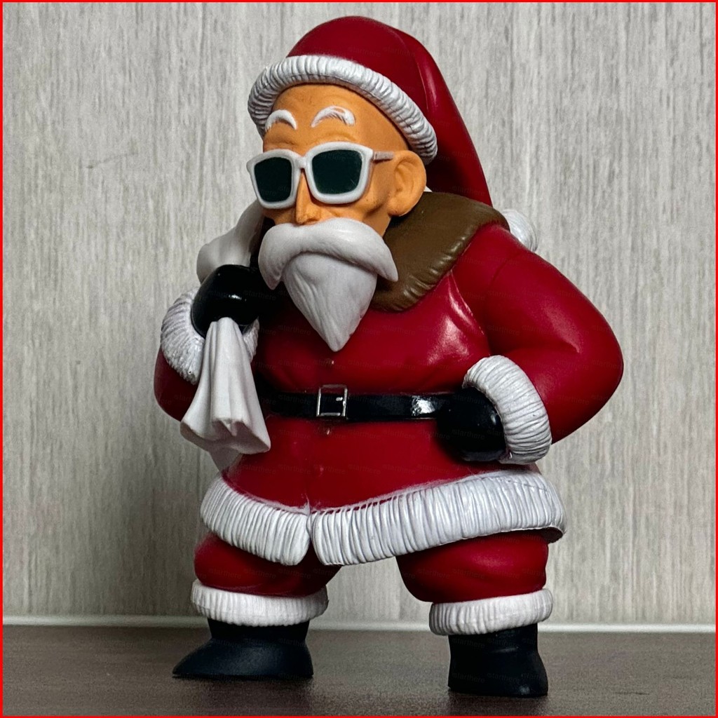 Jason Dragon Ball Action Figure Master Roshi Santa Claus dress up Model ...