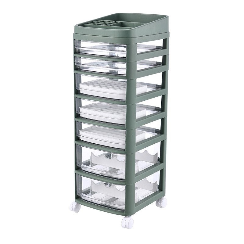 Manicure Shop Drawer Storage Cabinet Cosmetic Storage Lipstick Mask ...