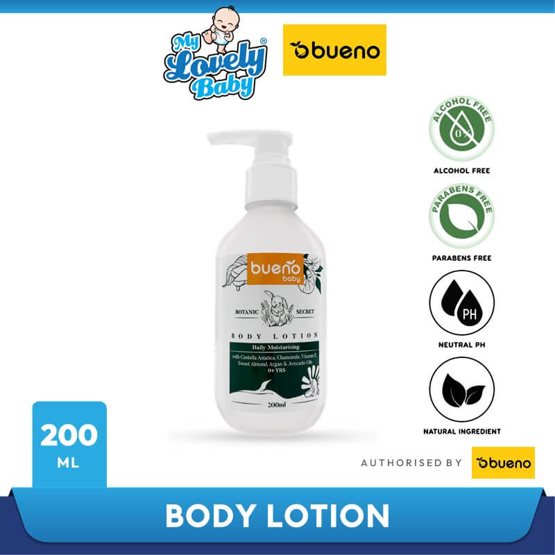 Bueno Botanic Secret Daily Moisturising Baby Body Lotion (200ml ...