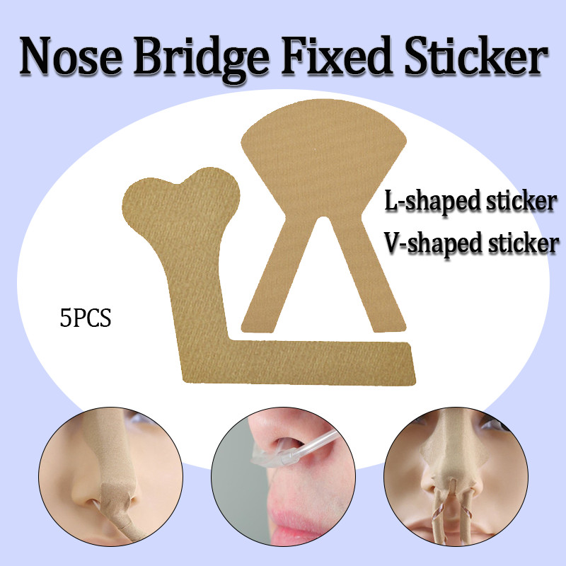 5PCS Nasal Feeding Tube Adhesive Tape Sticker Securement Device Nose ...