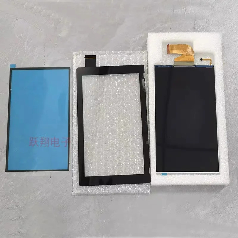 Skrin Gantian untuk Nintend Switch V1 V2 Paparan LCD Pemasangan ...