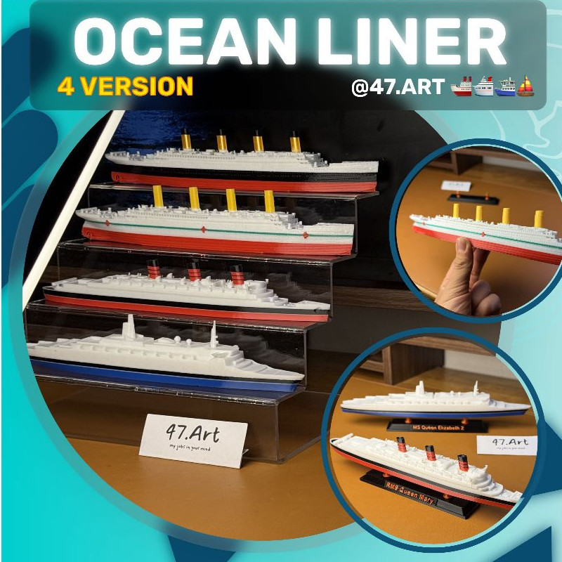 3D printed Titanic ship model, ship toy model The World's Leading ...