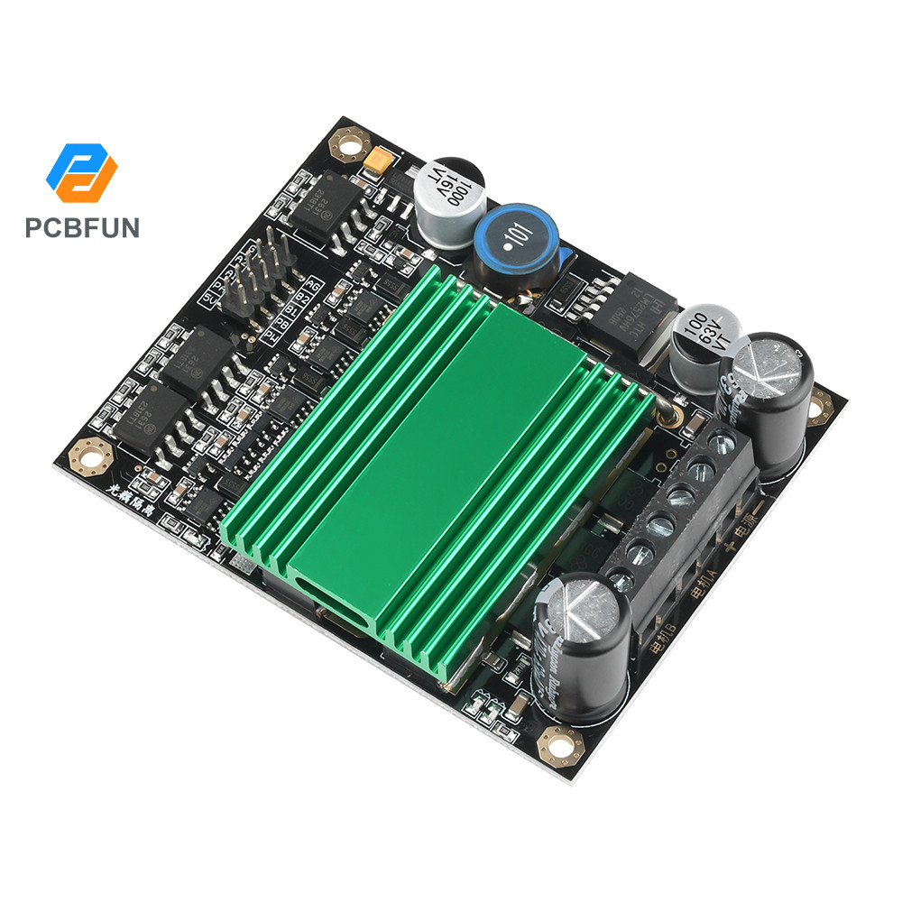 Pcbfun DC 12-48V 100A Dual Motor Driver Module DC Motor Driver Ultra ...