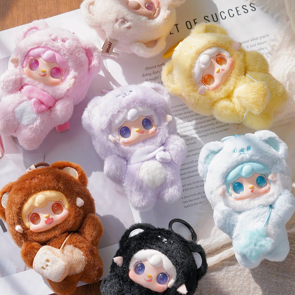 Yooki Oxygen Fourth Generation Bite a Bite Bear Series Blind Box Trendy ...
