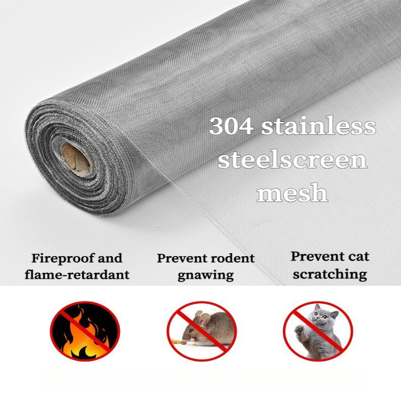 304 Stainless Steel Encrypted Screen Mesh Self-Installation Mosquito ...