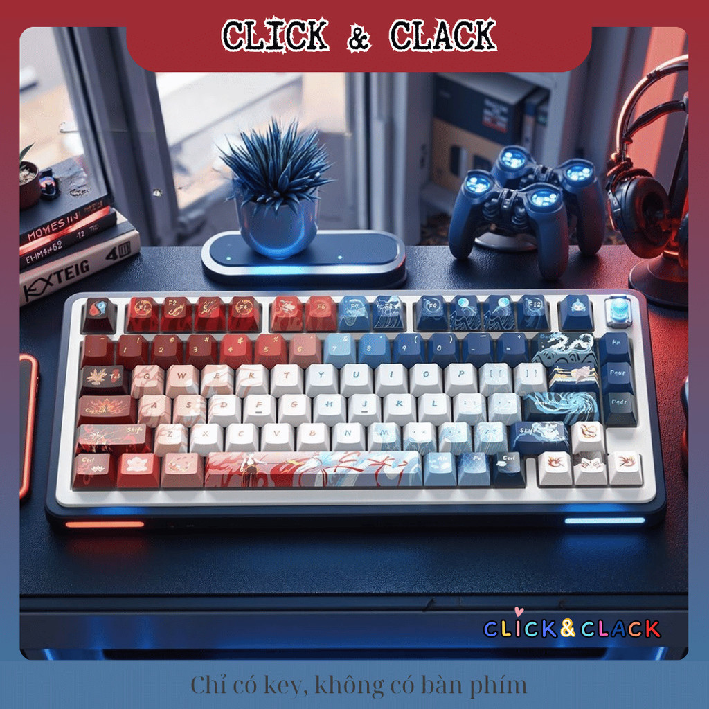 Keycap Nezha Legendary Chinese - Cherry Profile - Premium PBT dyesub ...