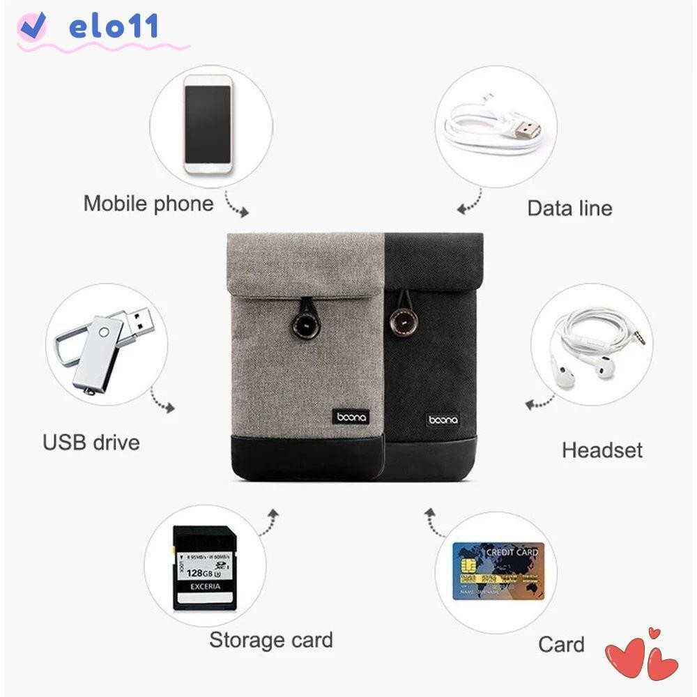 ELO Cable Pouch, Mobile Phone Protective Waterproof Electronic ...