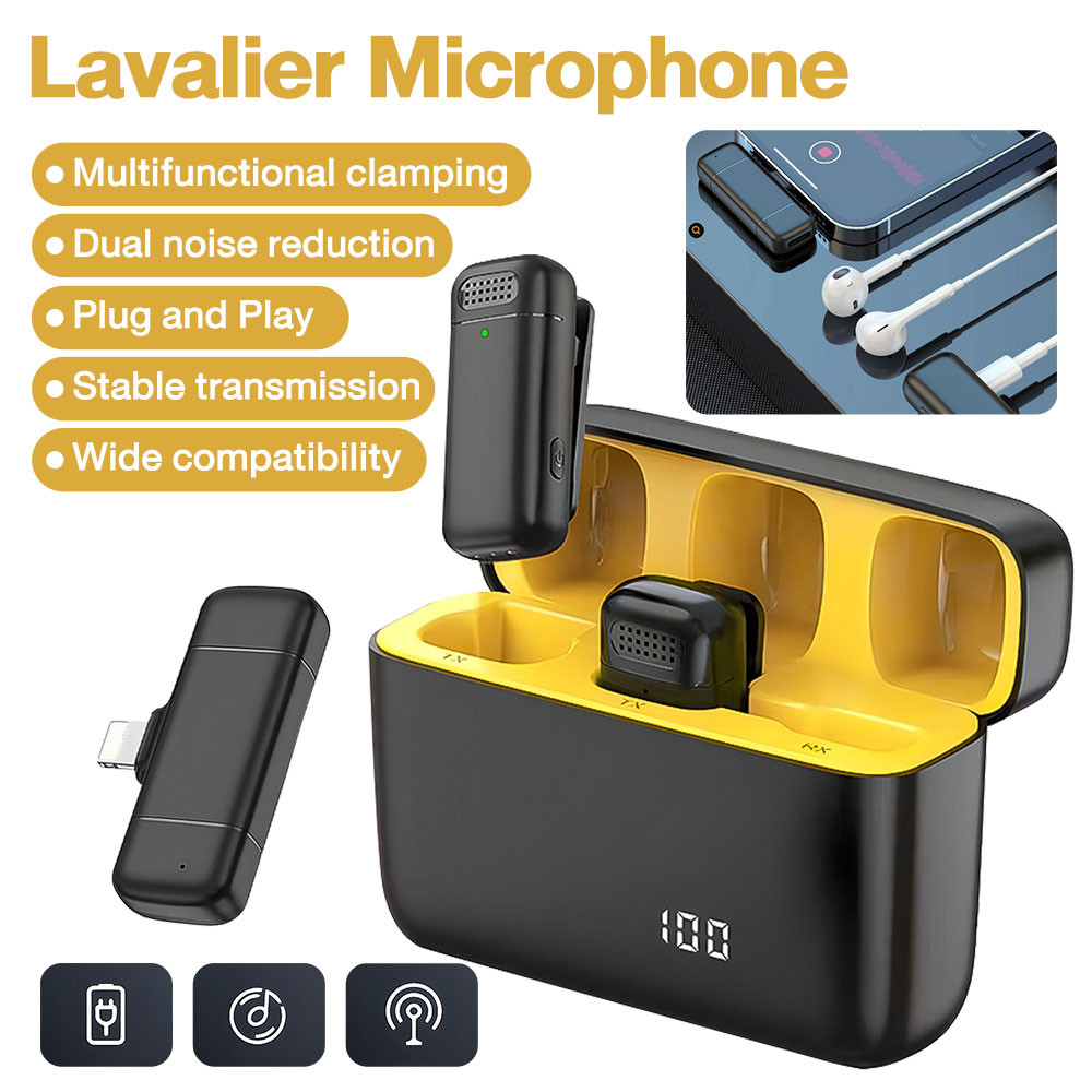MOKETA Microphone Wireless Live Mic With ANC Active Noise Cancelling ...