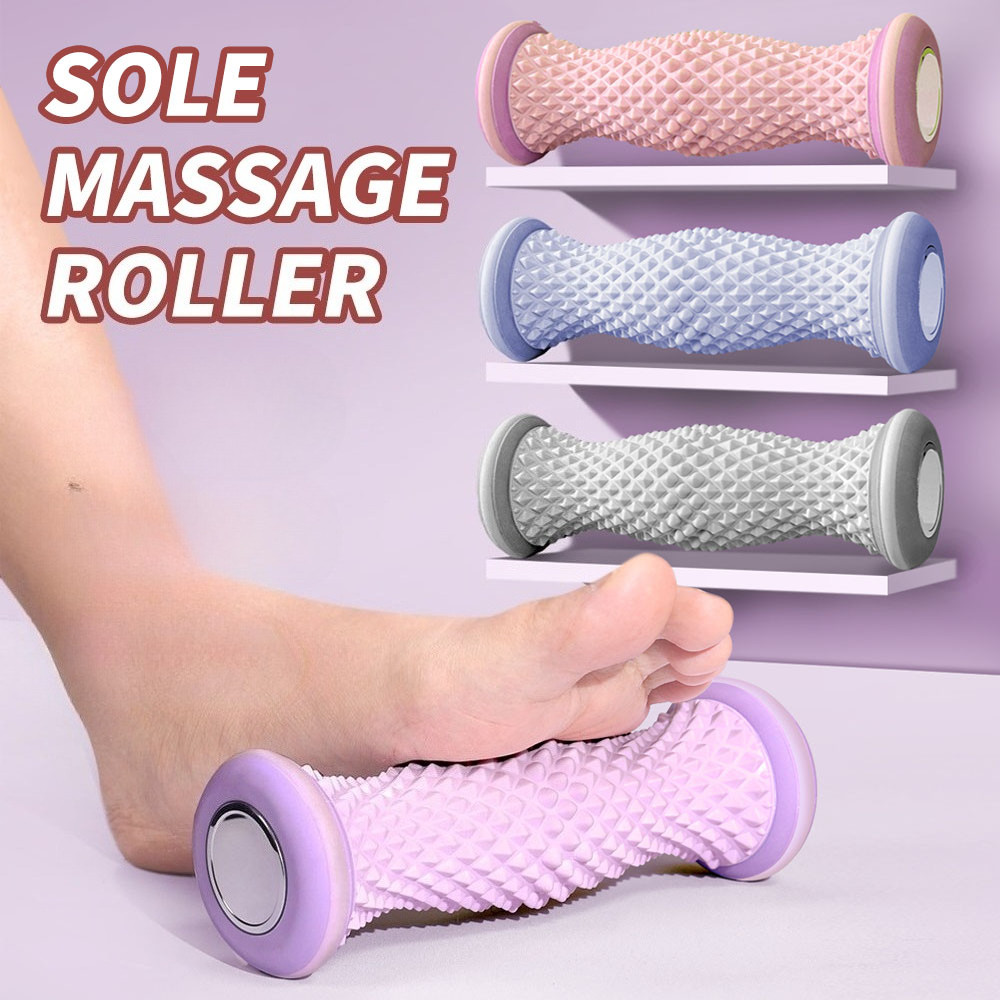 Foot Roller Plantar Reflexology Muscle Yoga Fasciitis Massage Fitness ...