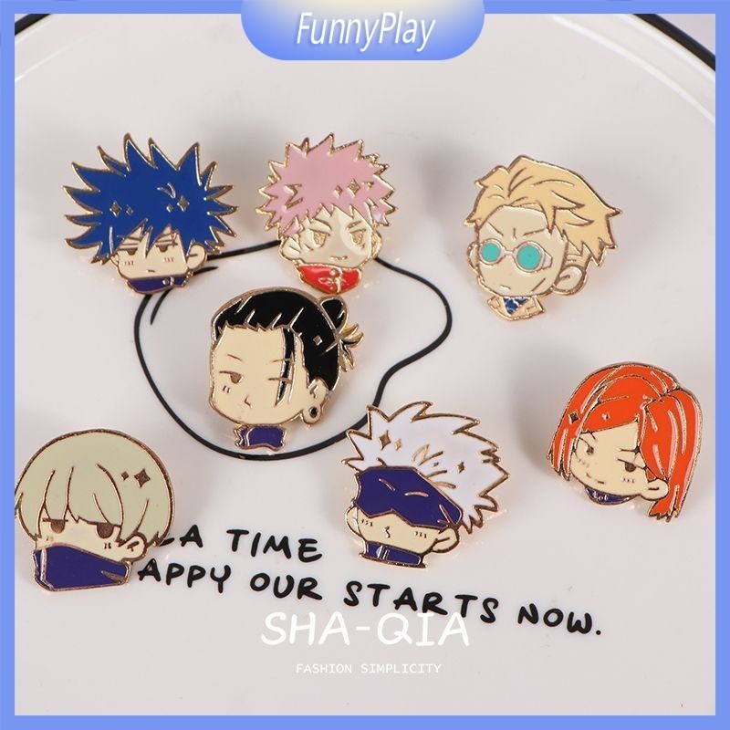 Anime Jujutsu Kaisen Character Satoru Gojo Pin, Cartoon Student ...