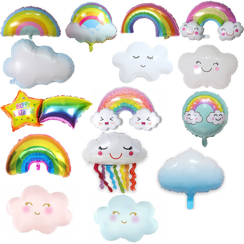 Rainbow awan Series Birthday Layout belon Layout pilih barang yang ...