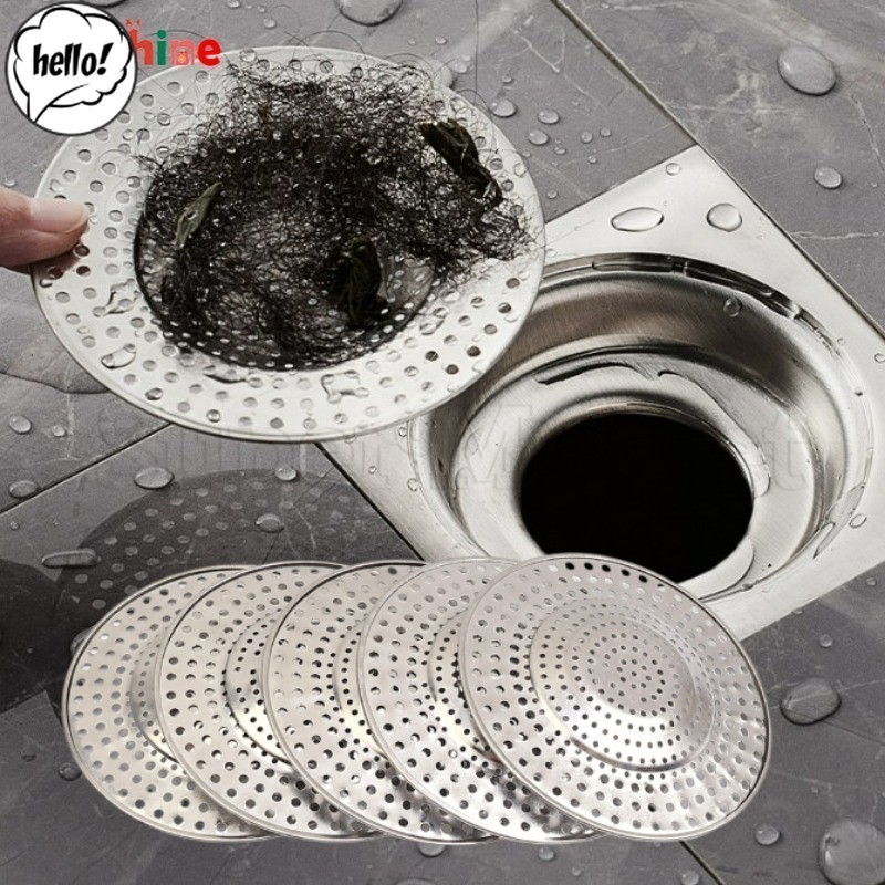 HL Universal Circular Porous Kitchen Sink Filter Strainers Shower ...