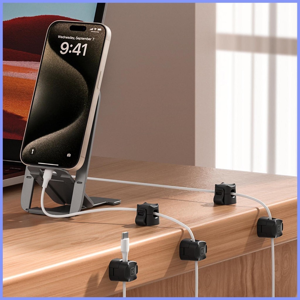 Cable Management Clips Under Desk Cable Management Multipurpose ...
