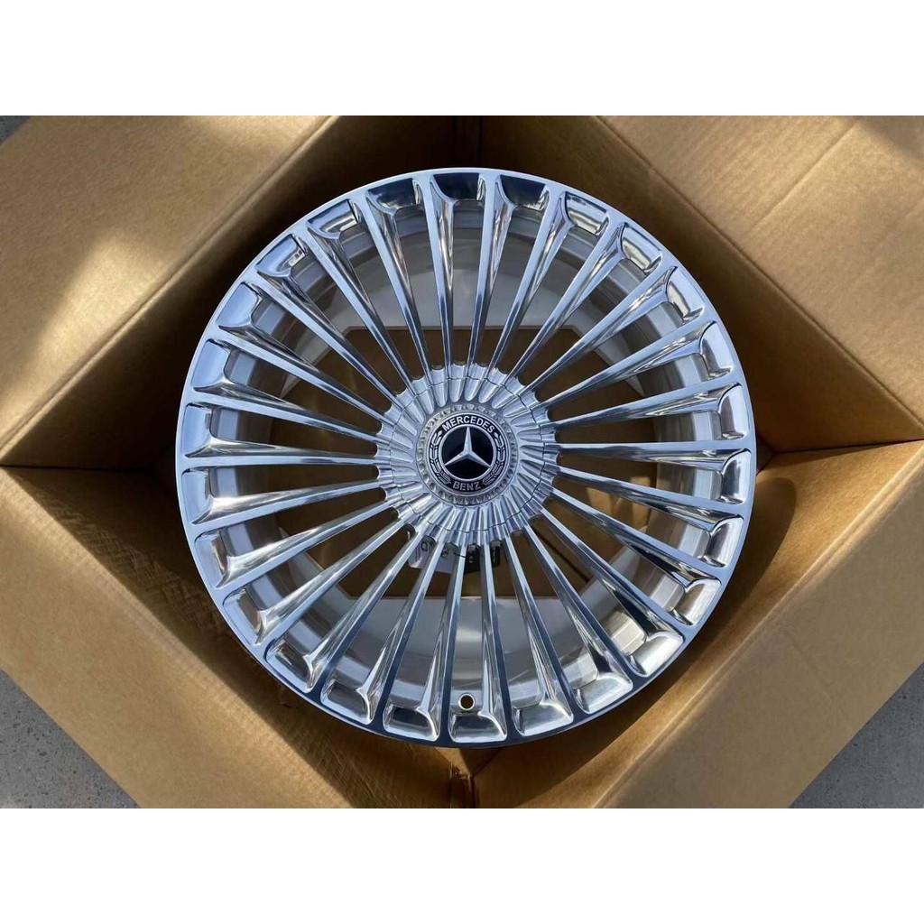 Mercedes Rim Fin Chrome Custom Forged Wheels | Shopee Malaysia