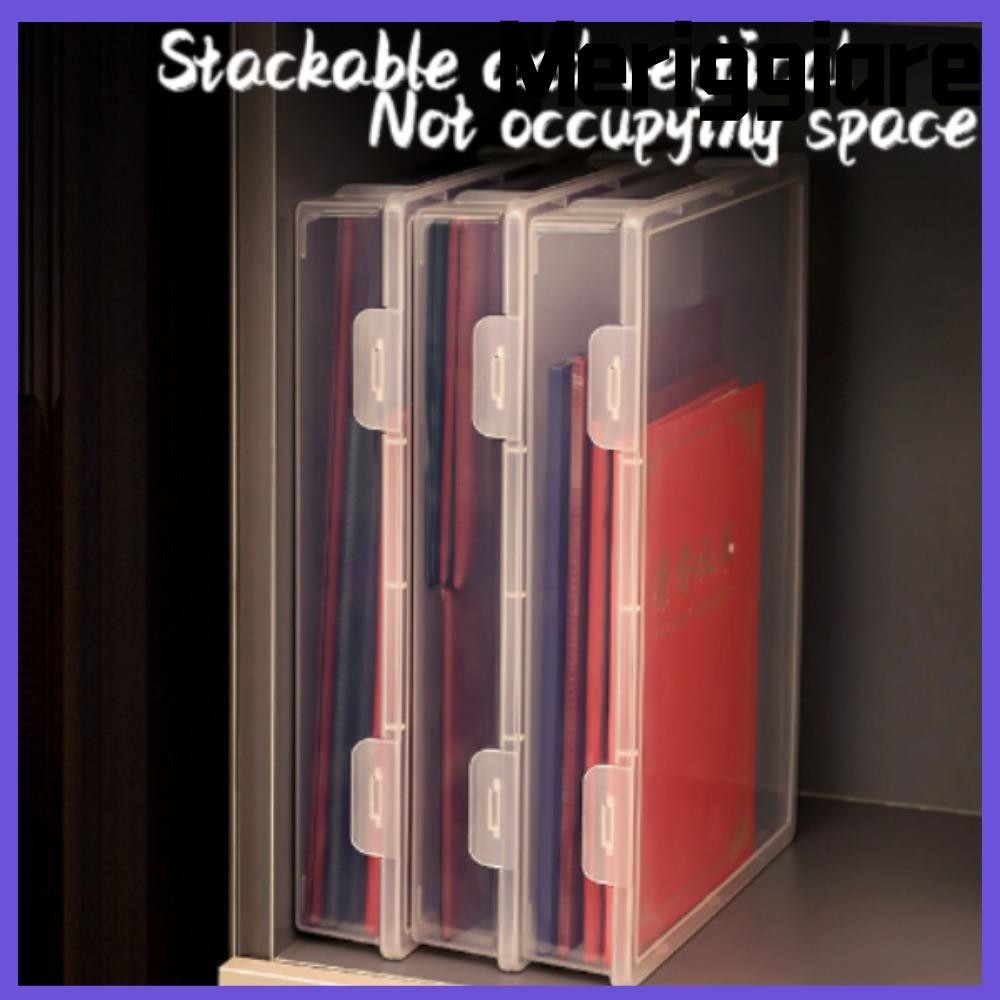 MERIGGIARE Document Organizer, Plastic Certificate File Container ...