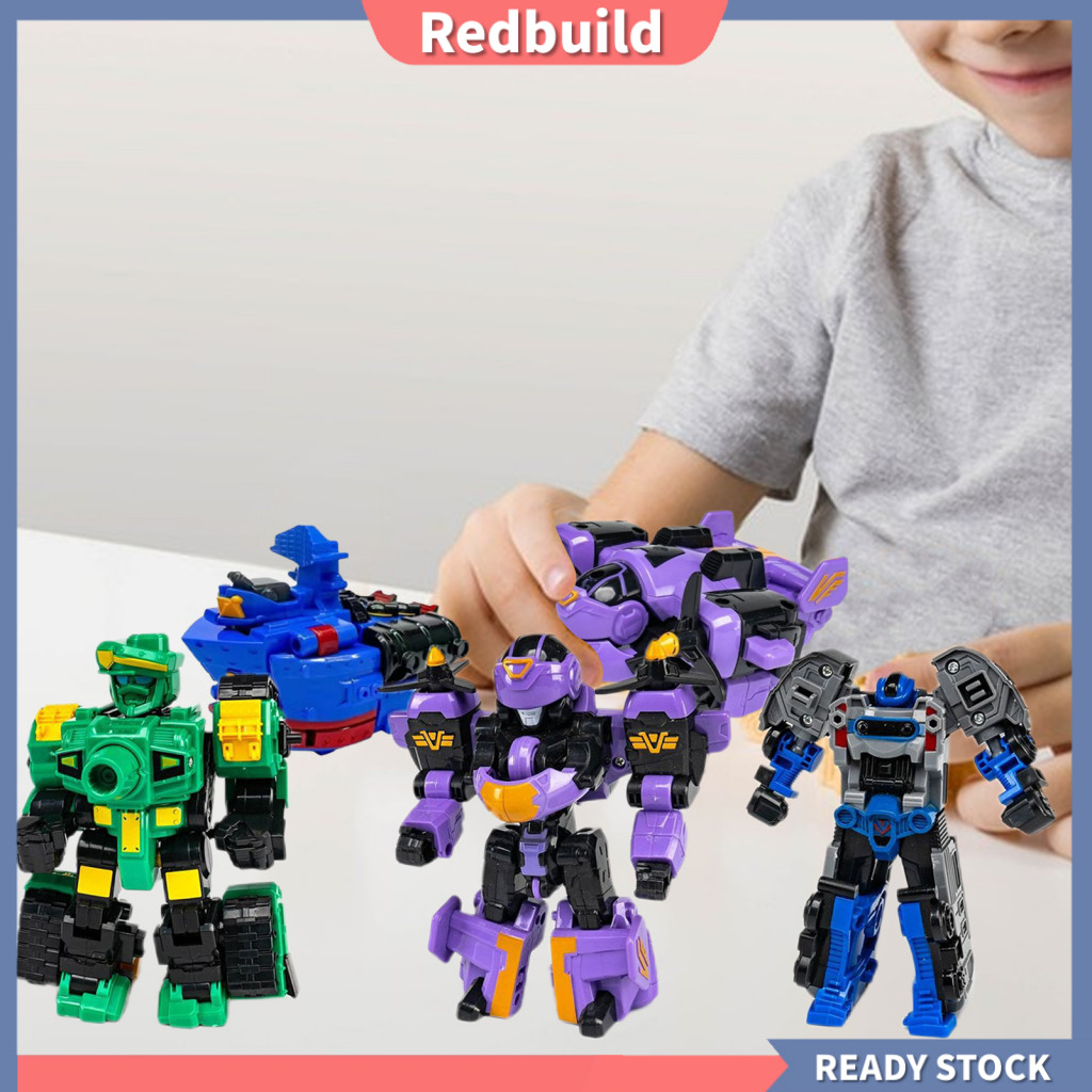 redbuild| 15cm Robot Transformer Toy Various Style Fast Fighter ...