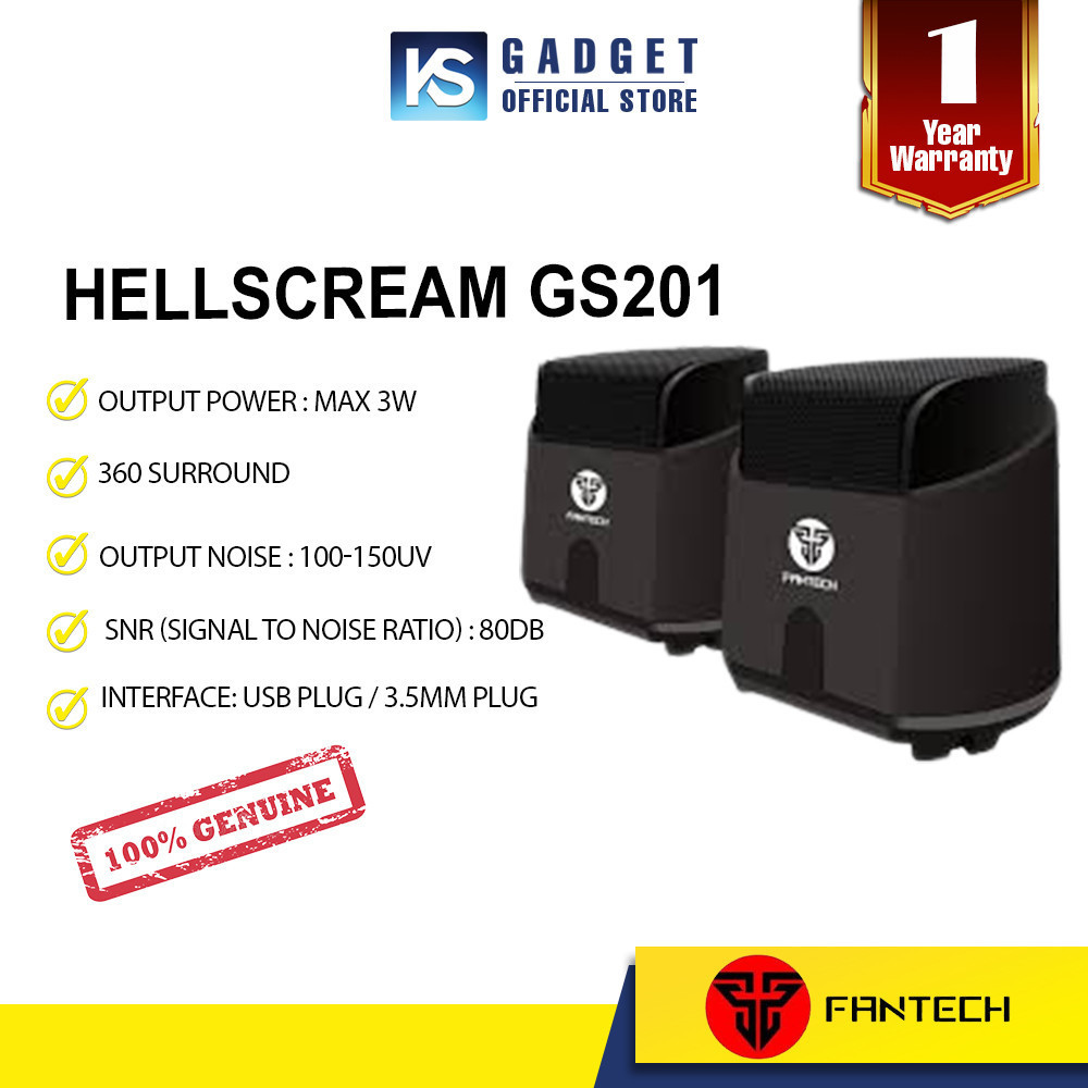 FANTECH Hellscream GS201 Speaker | Shopee Malaysia