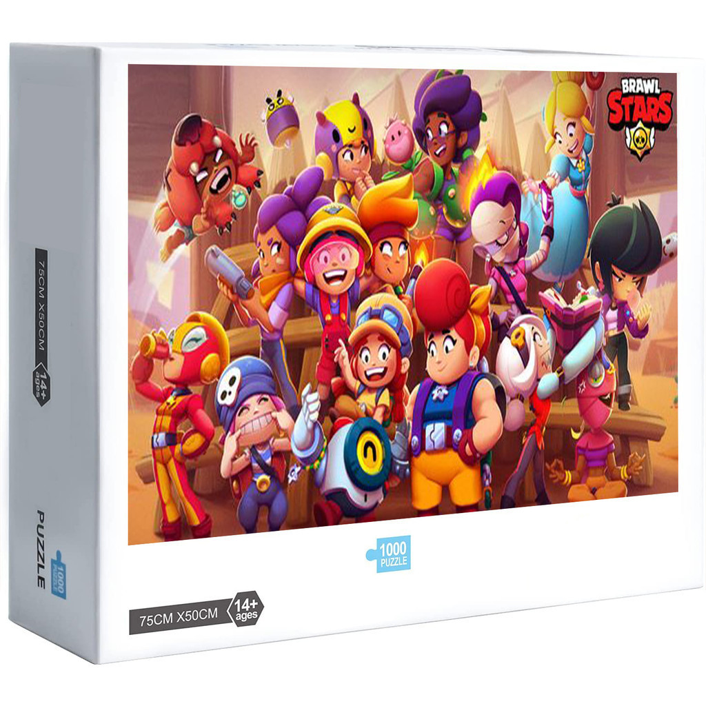 Brawl Stars Wooden Jigsaw Puzzle Stress Relief Home Decor Game 1000 ...