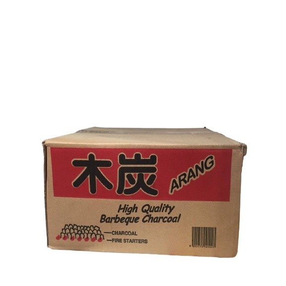 Arang High Quality Barbeque Charcoal With Fire Starters (3KG) | Arang Kayu | Shopee Malaysia
