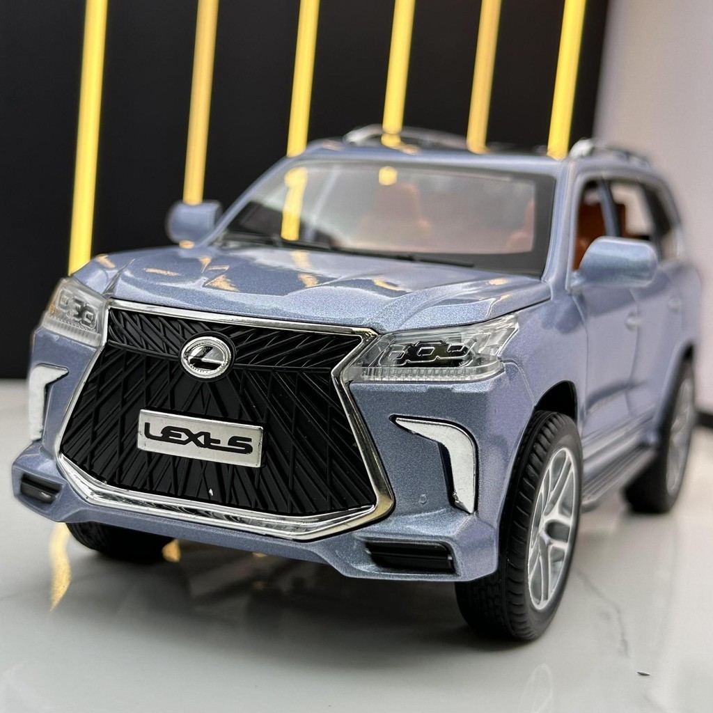 Model kereta aloi 1 hingga 24 Rex LX570 kereta gunung dengan suara dan ...