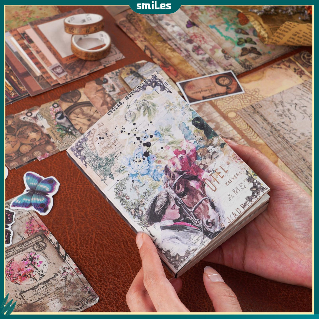 smiles| Retro Themed Scrapbook Kit Retro Scrapbook Kit Vintage ...