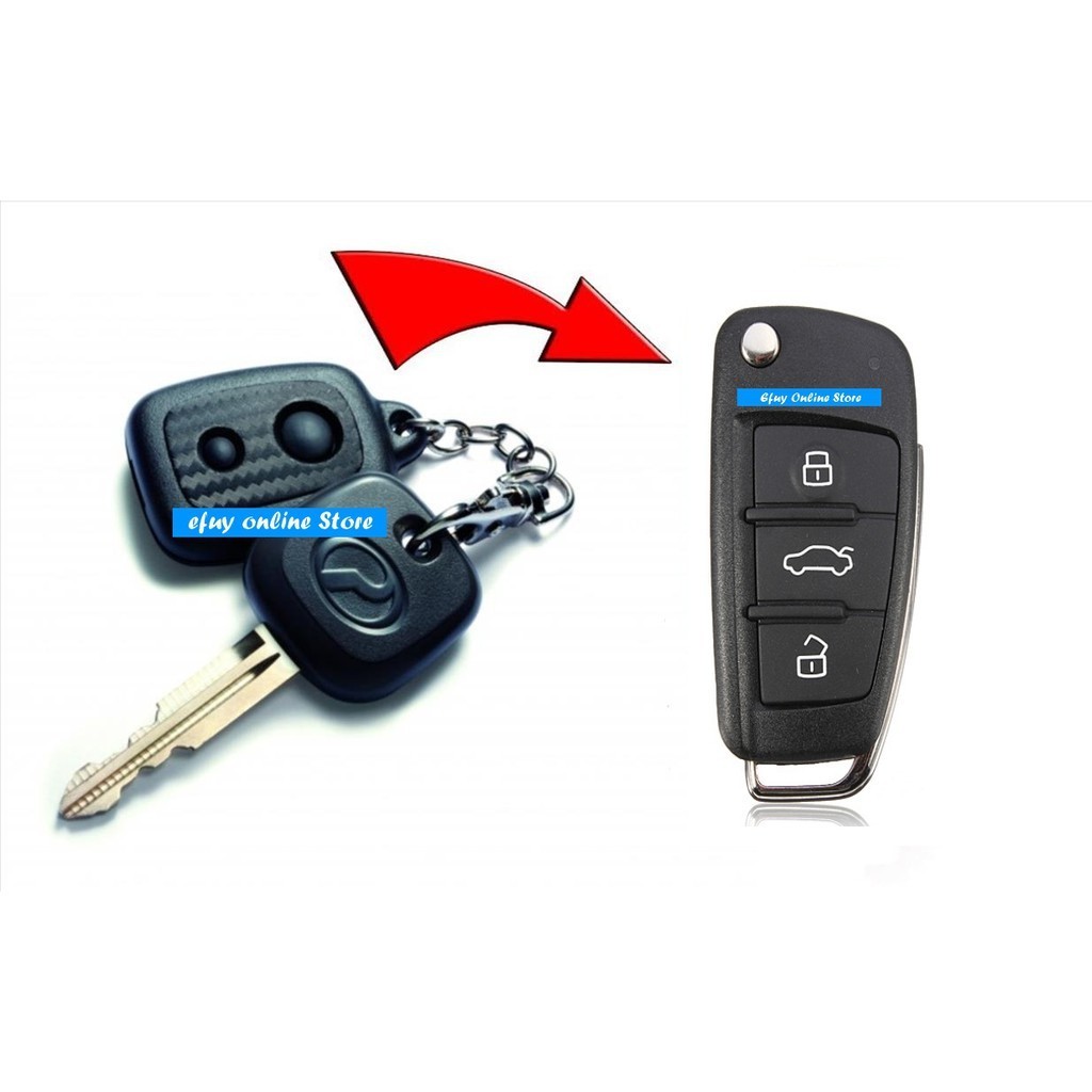 NEW PERODUA FLIP KEY REMOTE for Perodua Myvi, Alza ,Viva & Kelisa ...