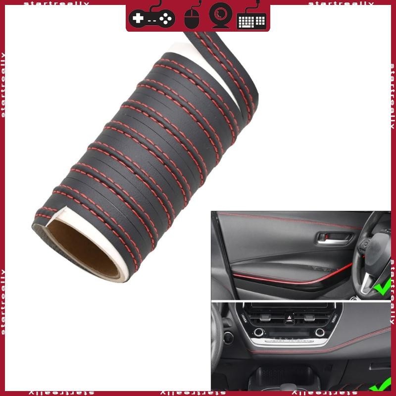 STA Car Mouldings Trim Strip PU Leather Car Interior Decoration Line ...