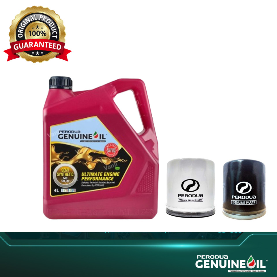 70011014 PINK Perodua SAE 5W30 Semi Synthetic Engine Oil (4Liter ...